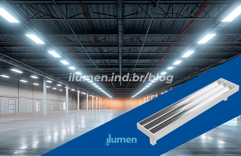 7 Vantagens da Luminária LED High Bay Modular para Empresas - ilumen